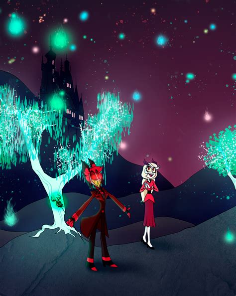 Alastor Shows The Underworld To Charlie By Diebitch2947 On Deviantart