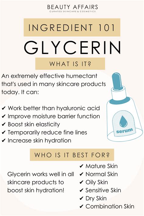 Glycerin Skincare Top Benefits For Your Skin Skin Care Skin Care Business Skin Care Secrets