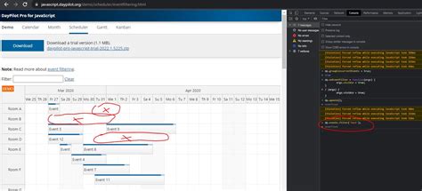 dp events filter makes groupconcurrentevents disappear daypilot forums