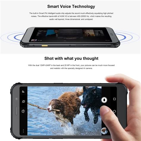 AGM X3 IP68 водонепроницаемый ударопрочный мобильный телефон 5,9" FHD 6 ...