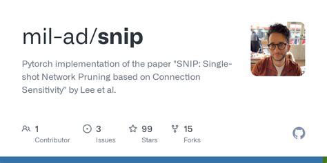 GitHub Mil Ad Snip Pytorch Implementation Of The Paper SNIP Single Shot Network Pruning