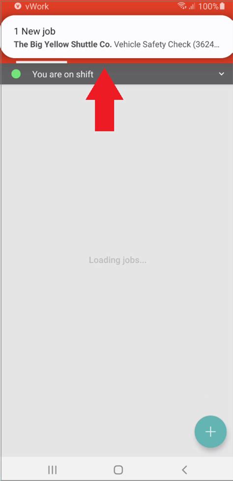 Android Vwork Mobile App Interface Settings Vwork Support