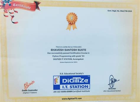 Bhavesh Suste On Linkedin Python Programming Digitize