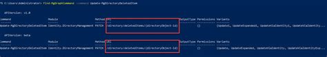 Is Update Mgdirectorydeleteditem The Cmdlet To Restore A Deleted Directory Object If Yes