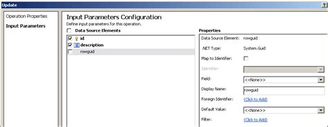 Sharepoint 2010 External Content Type Create Update Operations Sql