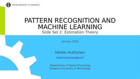 Pdf Signal Interpretation Lecture 2 Estimation Theory Dokumen Tips