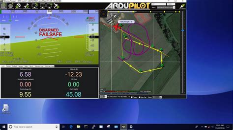 Mission Planner Screen Shrinks When Telemetry Connects Mission