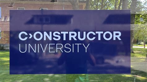 Sneak Peek Into Constructor University Youtube