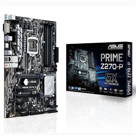 Материнская плата ASUS ASUS PRIME Z270-P материнская плата Socket 1151 ...