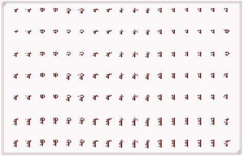 Mongolian Alphabet Mongolia Mongol Script Stamp Seal Of Guyuk Khan