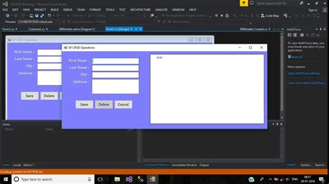 C Entity Framework Crud Operation Part 01 Youtube