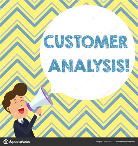 Conceptual Hand Writing Showing Customer Analysis Business Photo Text Systematic Examination Of