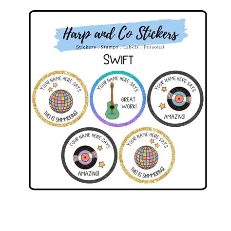 Swift — Harp And Co Stickers