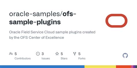 Github Oracle Samplesofs Sample Plugins Oracle Field Service Cloud Sample Plugins Created By