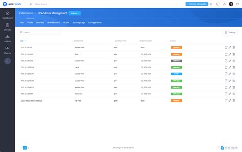 Ip Address Management For Easydcim