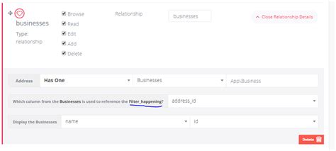 Edit Bread Relationship Information Displays Wrong Table · Issue