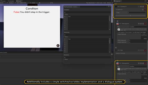 Scene Event Editor Scripting Framework