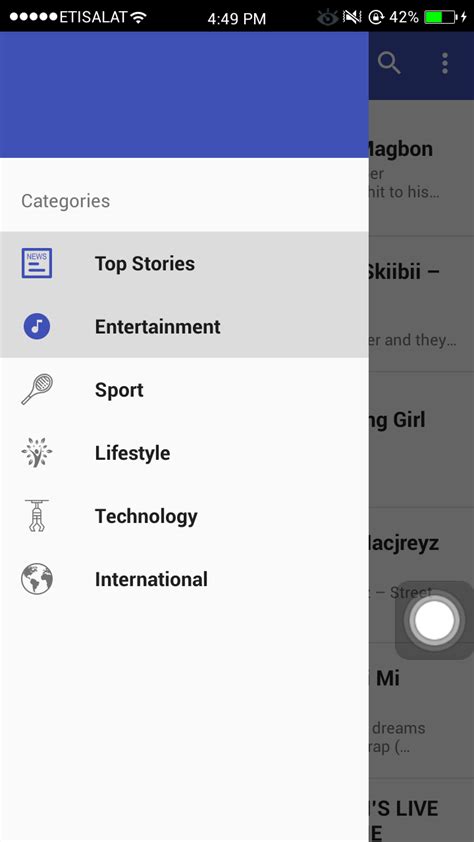 Android Navigation View Selecting Multiple Items Stack Overflow