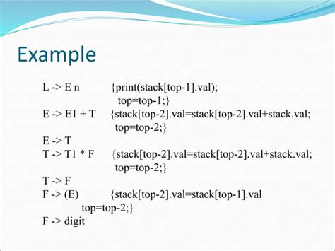 Chapter Syntax Directed Translation Ppt