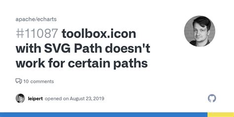 Toolboxicon With Svg Path Doesnt Work For Certain Paths · Issue 11087 · Apacheecharts · Github