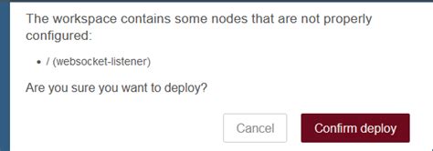 websock listener error general node red forum