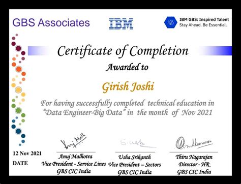Girish Joshi On Linkedin Ibmindia Dataengineer Bigdataengineer 35