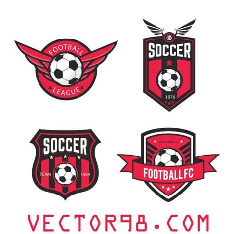 مجموعه وکتور لوگو فوتبال دانلود فایل های وکتور دانلود فایل لایه باز