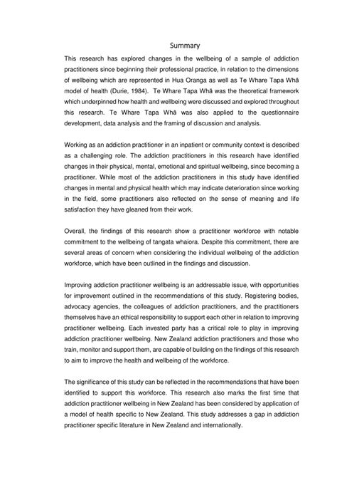 PDF Research Summary