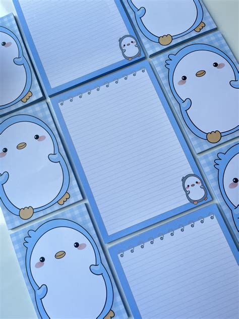 Penguin Notepad Set Lia Planner