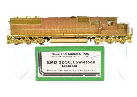 Ho Brass Omi Overland Models Inc Sbd Seaboard System Sd50 Low Hoo Resourced Rails