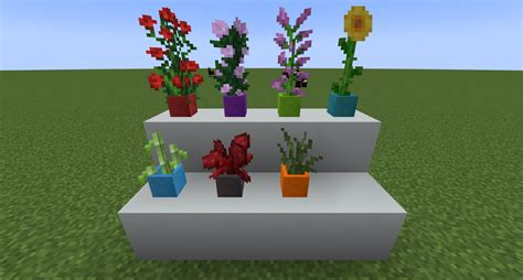 Flower Pots Plus Minecraft Mods Curseforge