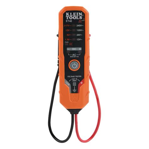Klein Tools Voltage Testers Led Display Voltage Tester 240 Volt Saber Sales And Service