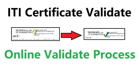 ITI Marksheet Certificate Signature Verification NCVT ITI Certificate Digital Signature