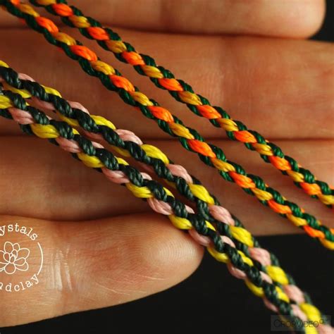 Macrame Basic Two Bracelet Designs Using Four Strand Braid Artofit
