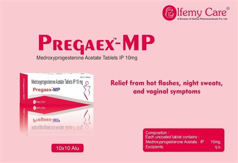 Medroxyprogesterone Acetate 10 Mg Tablets At ₹ 650stripe Gynae