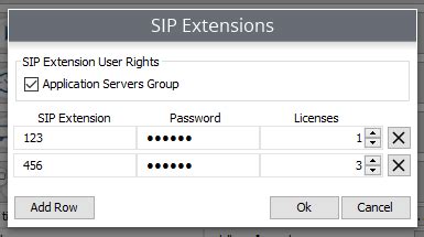 Single Stacked SIP Extension
