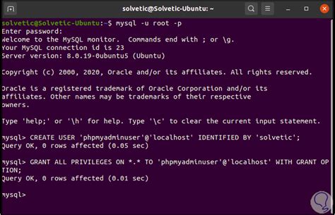 Cómo instalar pHpMyAdmin en Ubuntu Solvetic