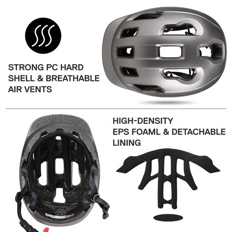 Lixada Mtb Fiets Helm Met Zonneklep Ultralight Ver Vicedeal