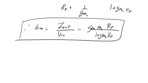 SOLVED Find the voltage gain of the cascode amplifier in the figure shown above with Î â