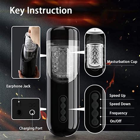 male masturbator cup sex toys with multiple thrusting and multiple heating mode adult sex toys