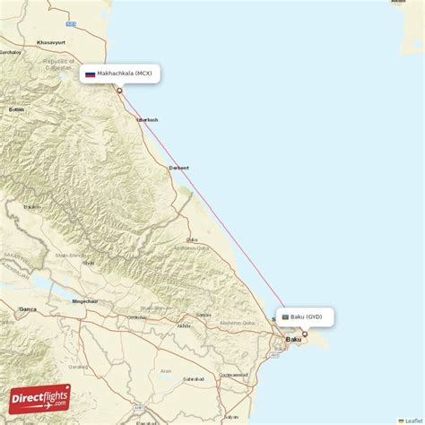 Direct Flights From Baku To Makhachkala Gyd To Mcx Non Stop