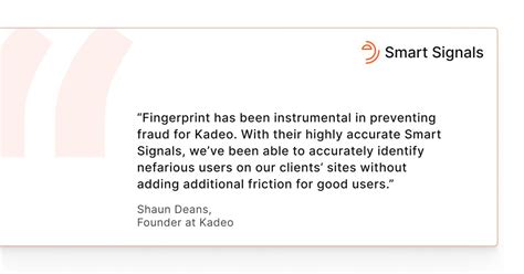 Fingerprint On Linkedin Smartsignals