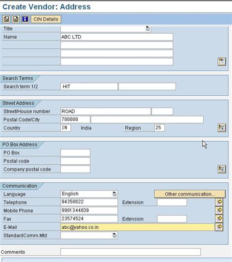 How To Create Vendor Code In SAP MM SD T Code XK01