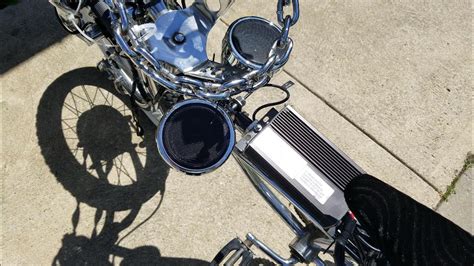 Boss Mc420b Speakers On Electric Lowrider Bike Youtube