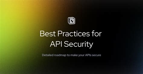 Best Practices For API Security