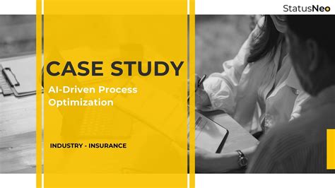 Ai Driven Process Optimization Statusneo