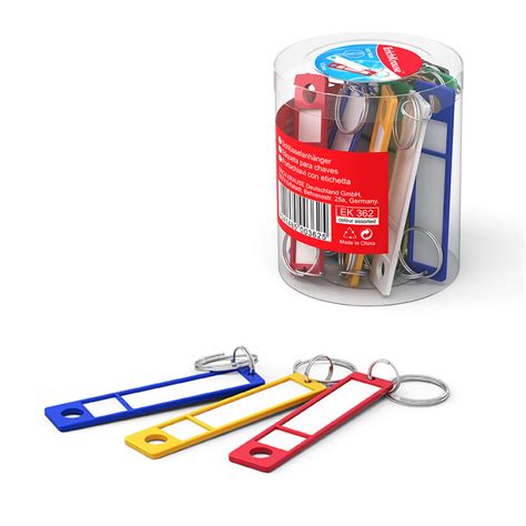 Брелок для ключей прямоугольный ассорти ЭлимКанц