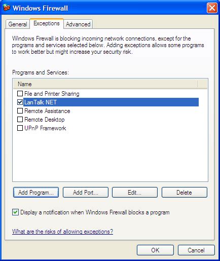 How To Configure Microsoft Windows Xp Firewall Service Pack 2