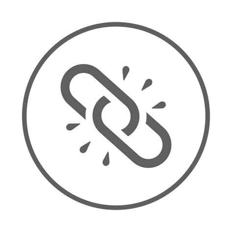 Premium Vector Building Link Seo Linking Icon Gray Vector Graphics