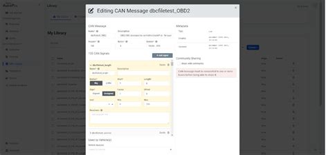 dbc file explained signals multiplexing and examples